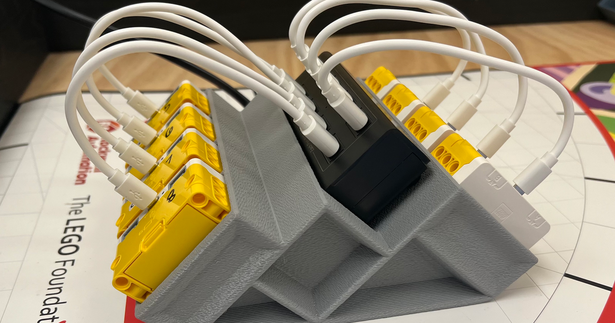 Lego Spike Prime/Essentials Charging Base by SPARECheynj | Download ...