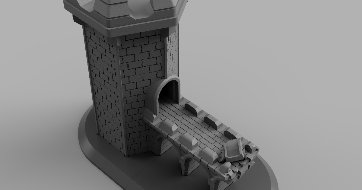 Detailed Dice Tower by Nico Smit | Download free STL model | Printables.com