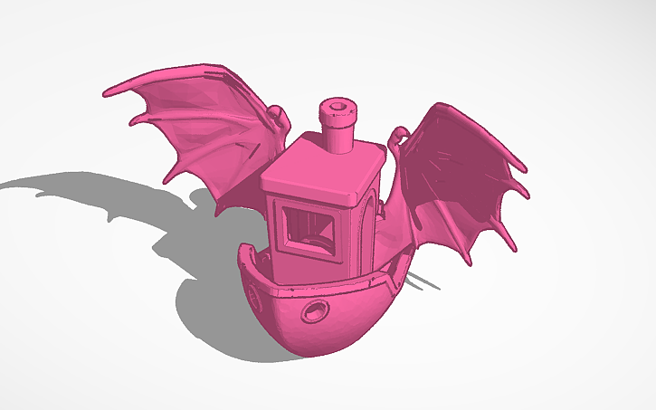 Benchy Dragon von Pepper's 3D Printing | Kostenloses STL-Modell ...