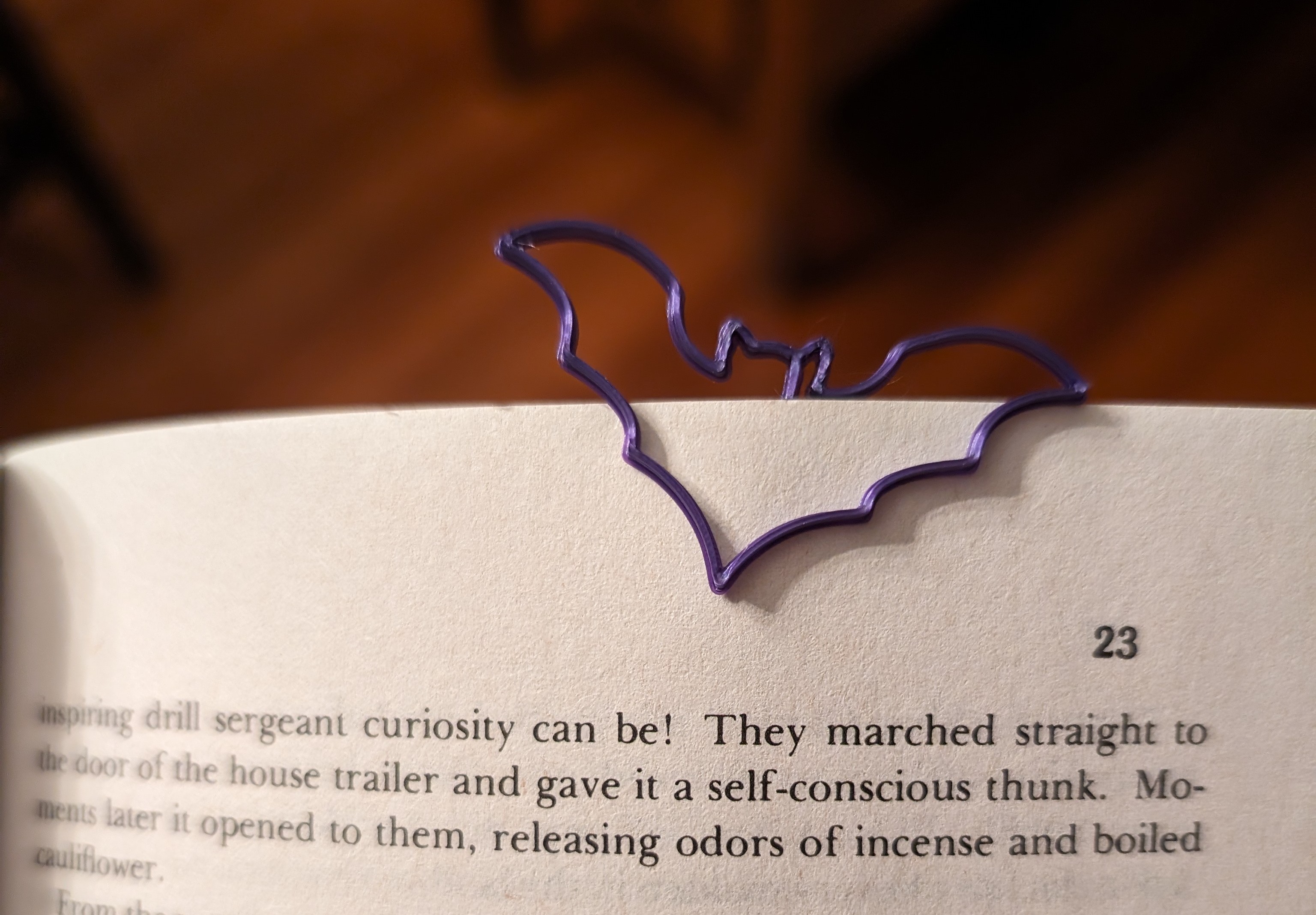 Batclip - A quick 2-minute paperclip bookmark page marker by ...