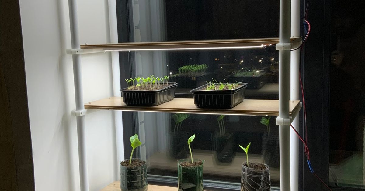 Seedling rack by Taras Sidorenko | Download free STL model | Printables.com