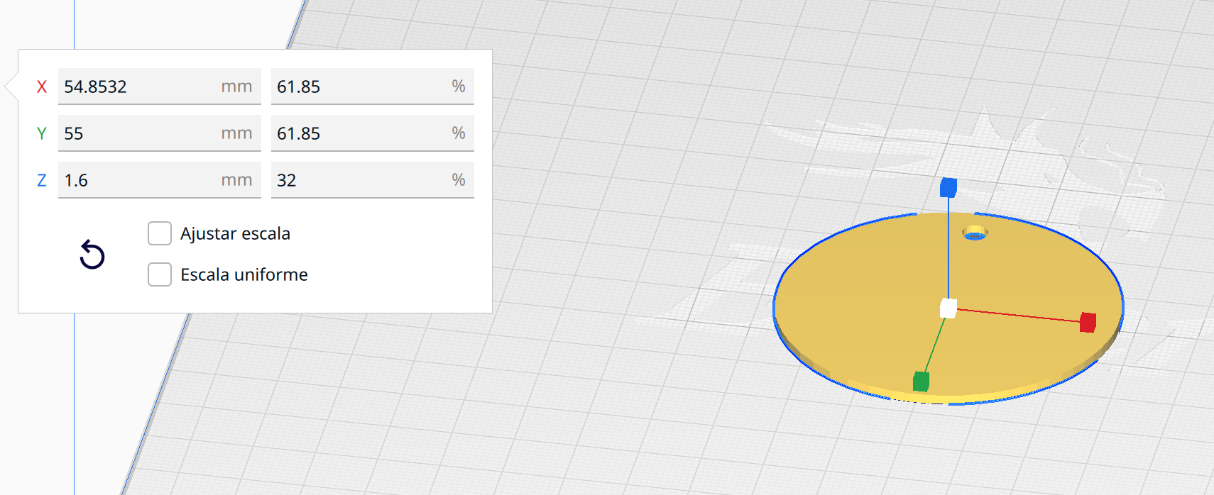 Keychain Base by Cony | Download free STL model | Printables.com