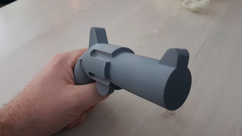 Giant Lego pistol revolver (30132) (10:1 scale) by Yvrogne | Download ...