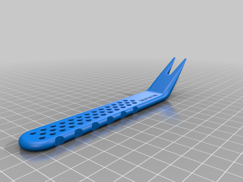 Snap Rivet - Fastener - Retainer Clip Remover Tool REV.2 by BasementLAB ...