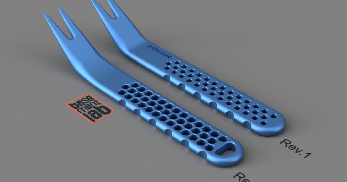 Snap Rivet - Fastener - Retainer Clip Remover Tool REV.2 by BasementLAB ...