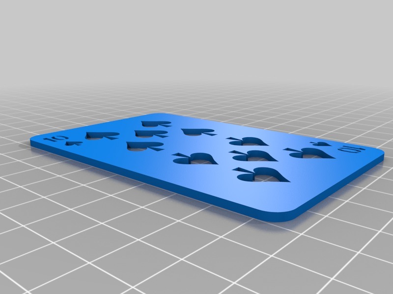 Playing cards by Yvrogne | Download free STL model | Printables.com