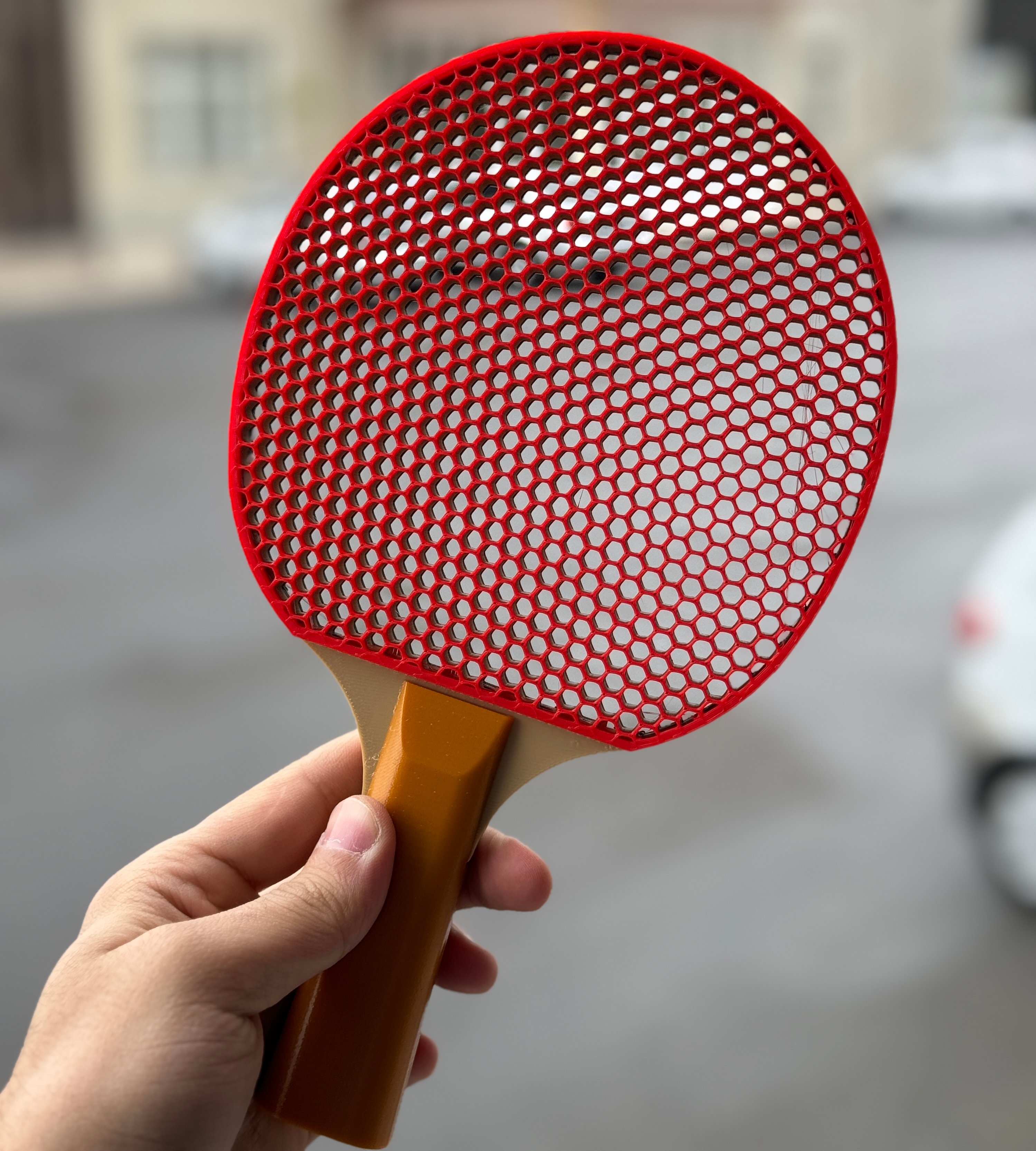 PALETA DE PING PONG SILENCIOSA by mgg gg | Download free STL model | Printables.com