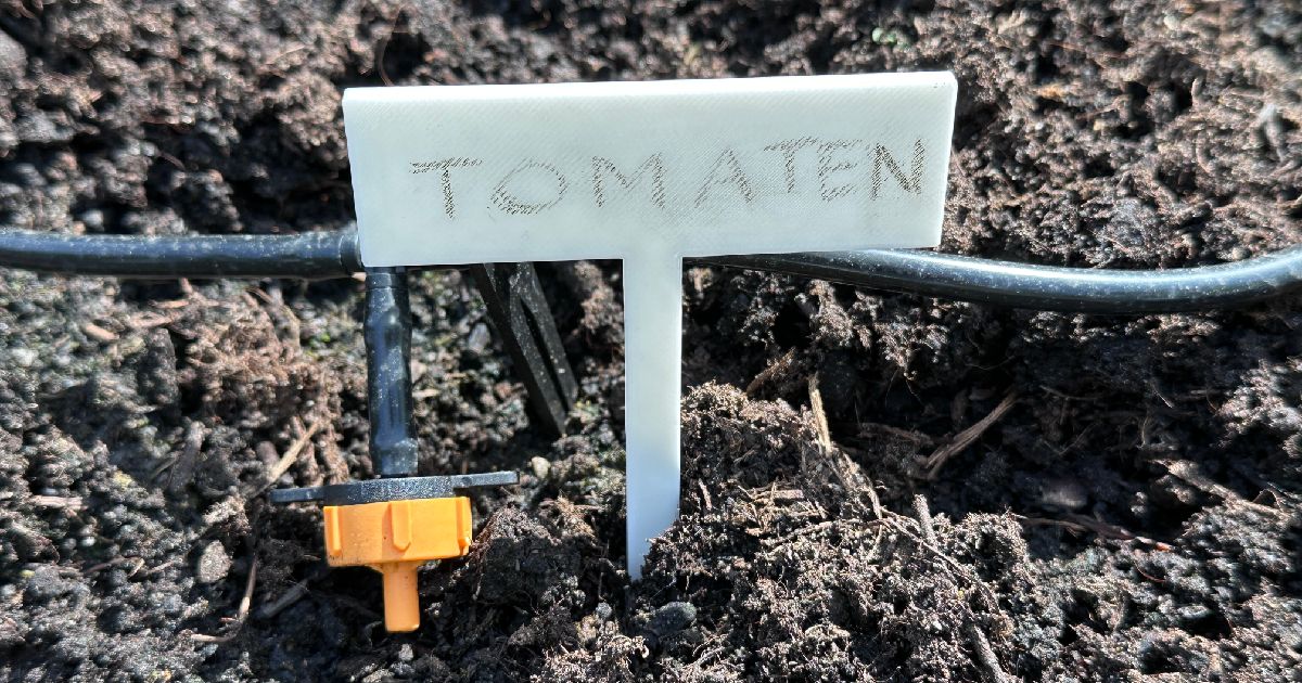 Beet-Schild (bed sign) by Michael Link | Download free STL model ...