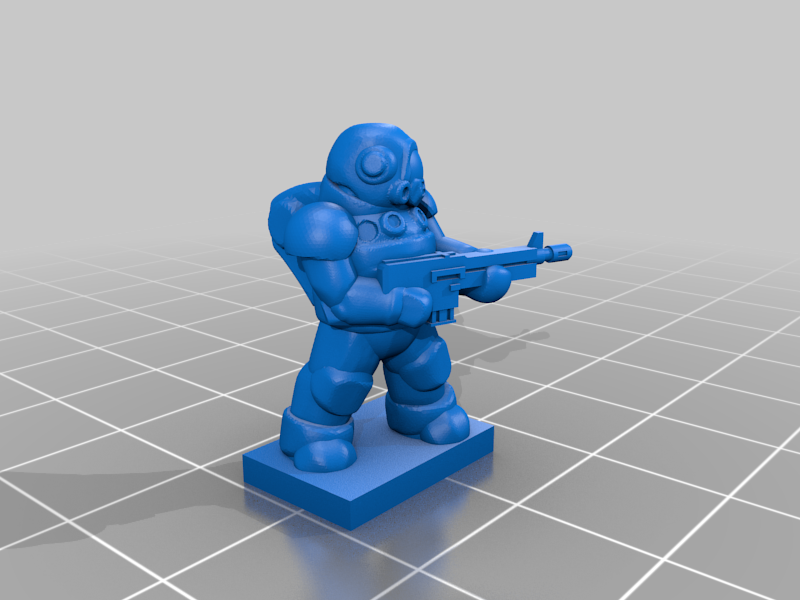 Future - Space Soldiers Assault Team by Guy_montag | Download free STL ...