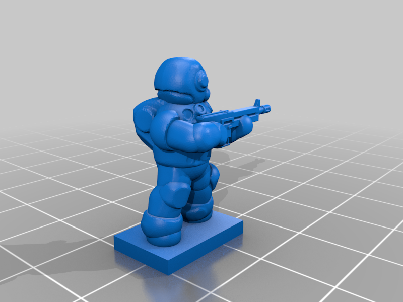 Future - Space Soldiers Assault Team by Guy_montag | Download free STL ...