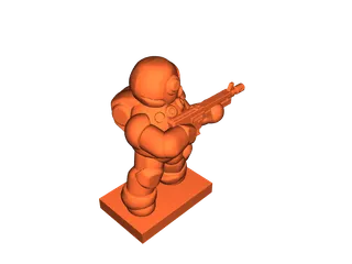 Future - Space Soldiers Assault Team by Guy_montag | Download free STL ...