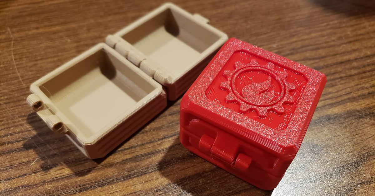 Dimple Hinge Box by Ristow Designs | Download free STL model ...