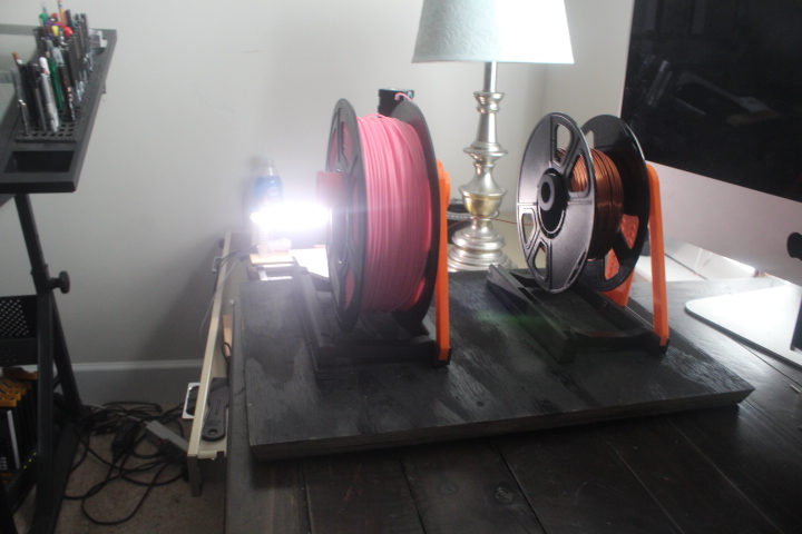 Multi Spool Holder for Mini by Ray Fox | Download free STL model ...