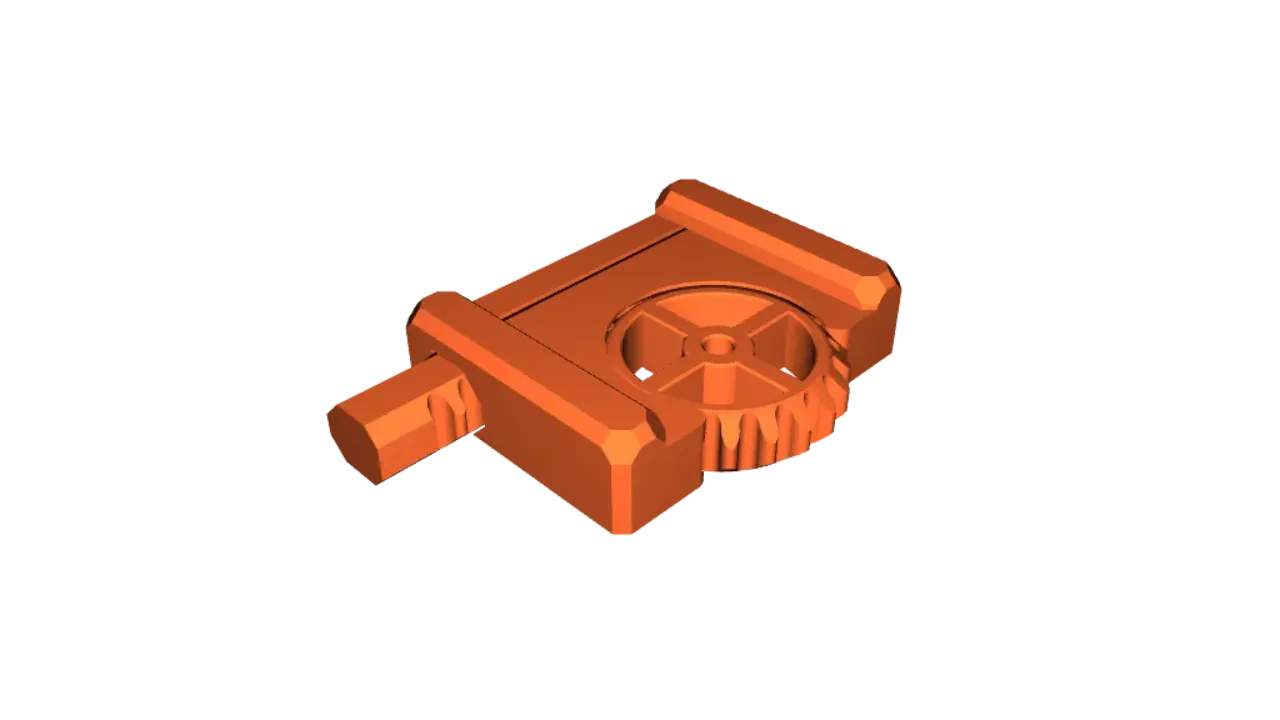 Linear Gear Example by Ristow Designs | Download free STL model ...