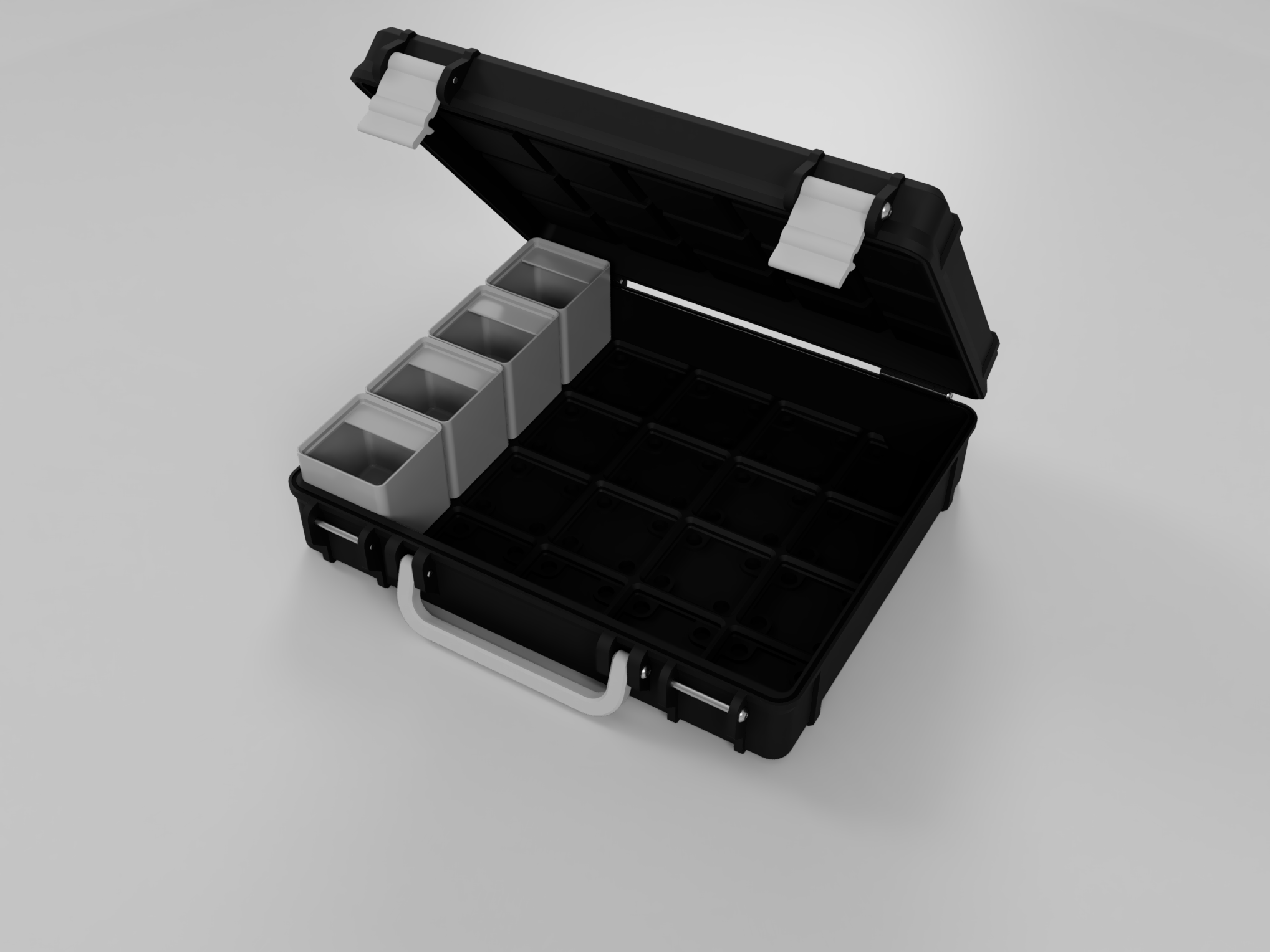 Gridfinity 4x5 rugged case - Phaetus edition by Akio | Download free ...