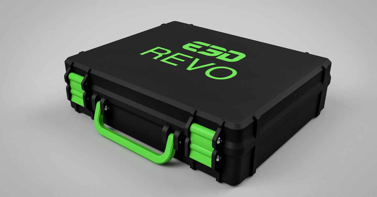 Gridfinity 4x5 rugged case - E3D Revo edition by Akio | Download free ...