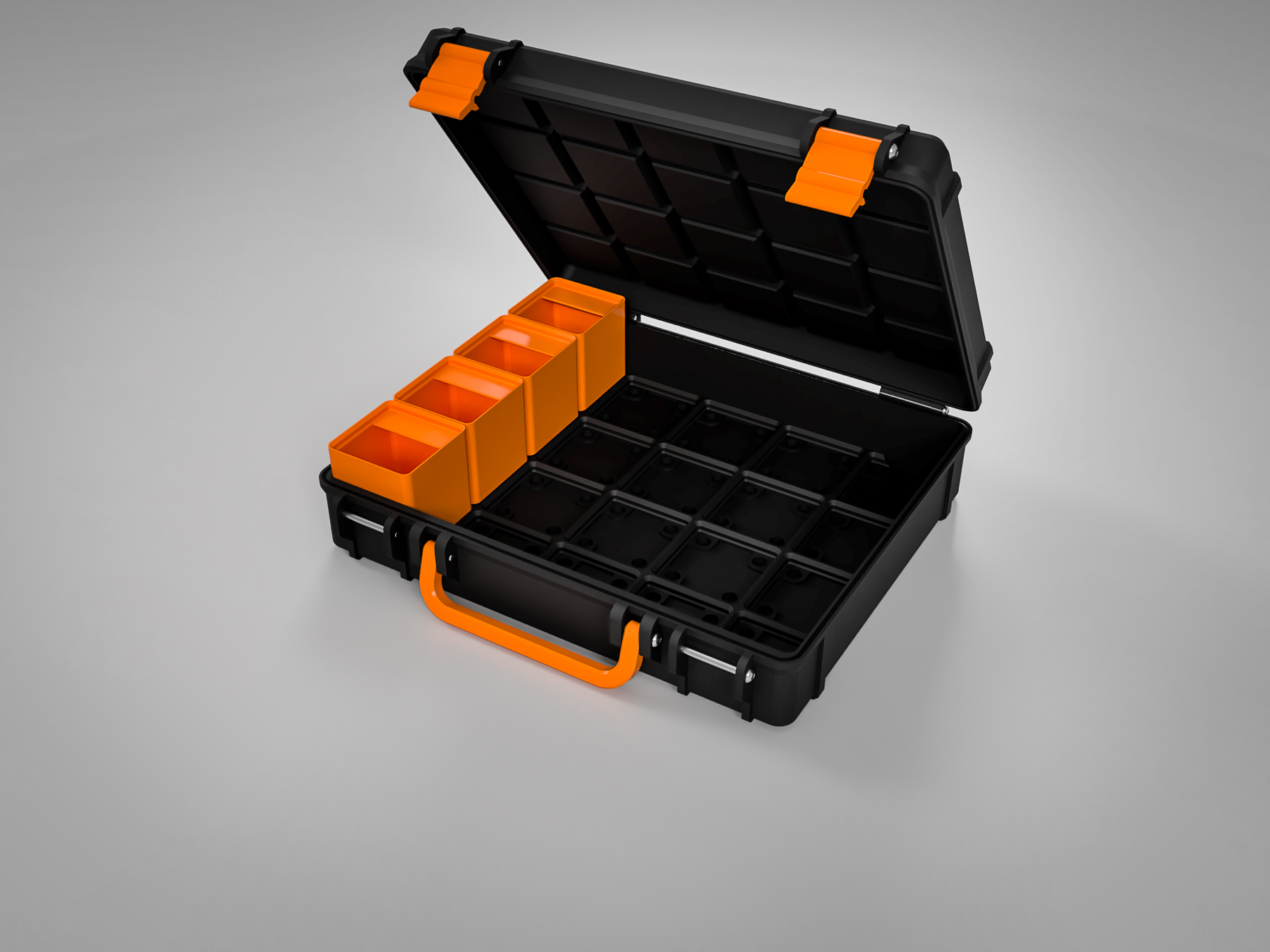 Gridfinity 4x5 rugged case - Chaos edition par Akio | Téléchargez ...