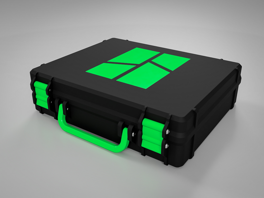 Gridfinity 4x5 rugged case - BambuLabs edition por Akio | Descargar ...