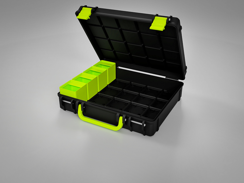 Gridfinity 4x5 rugged case - RatRig edition by Akio | Download free STL ...