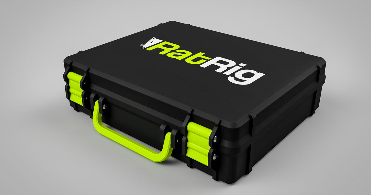 Gridfinity 4x5 rugged case - RatRig edition by Akio | Download free STL ...