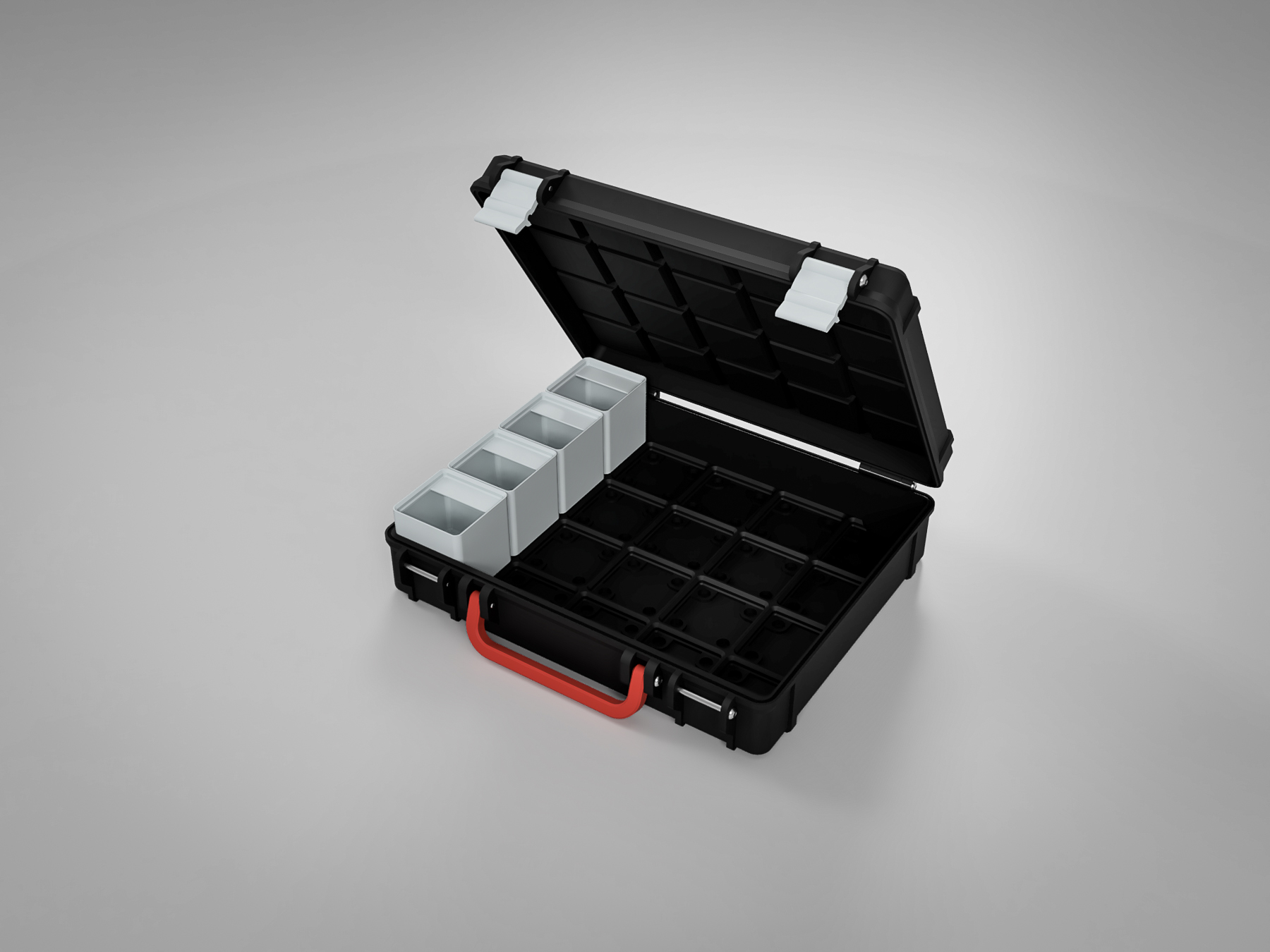Gridfinity 4x5 rugged case - VzBot edition by Akio | Download free STL ...