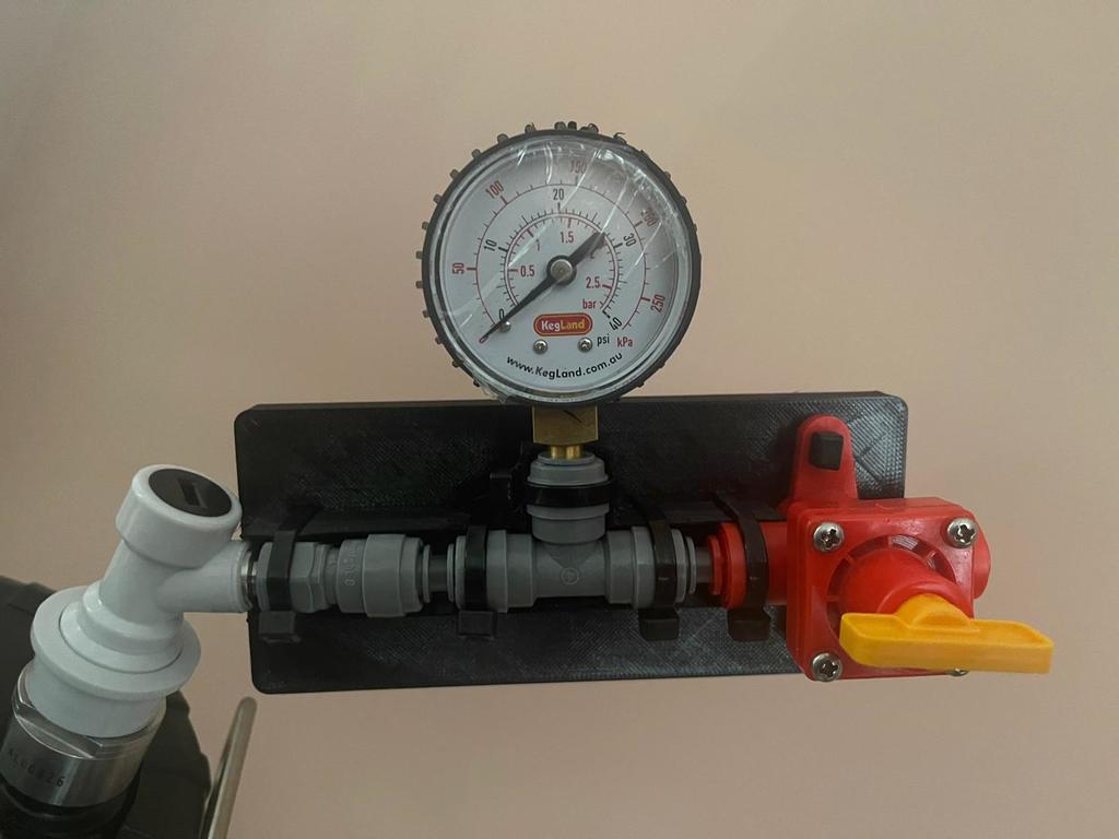 Kegland Spunding Valve Back plate by Boostcreep | Download free STL ...