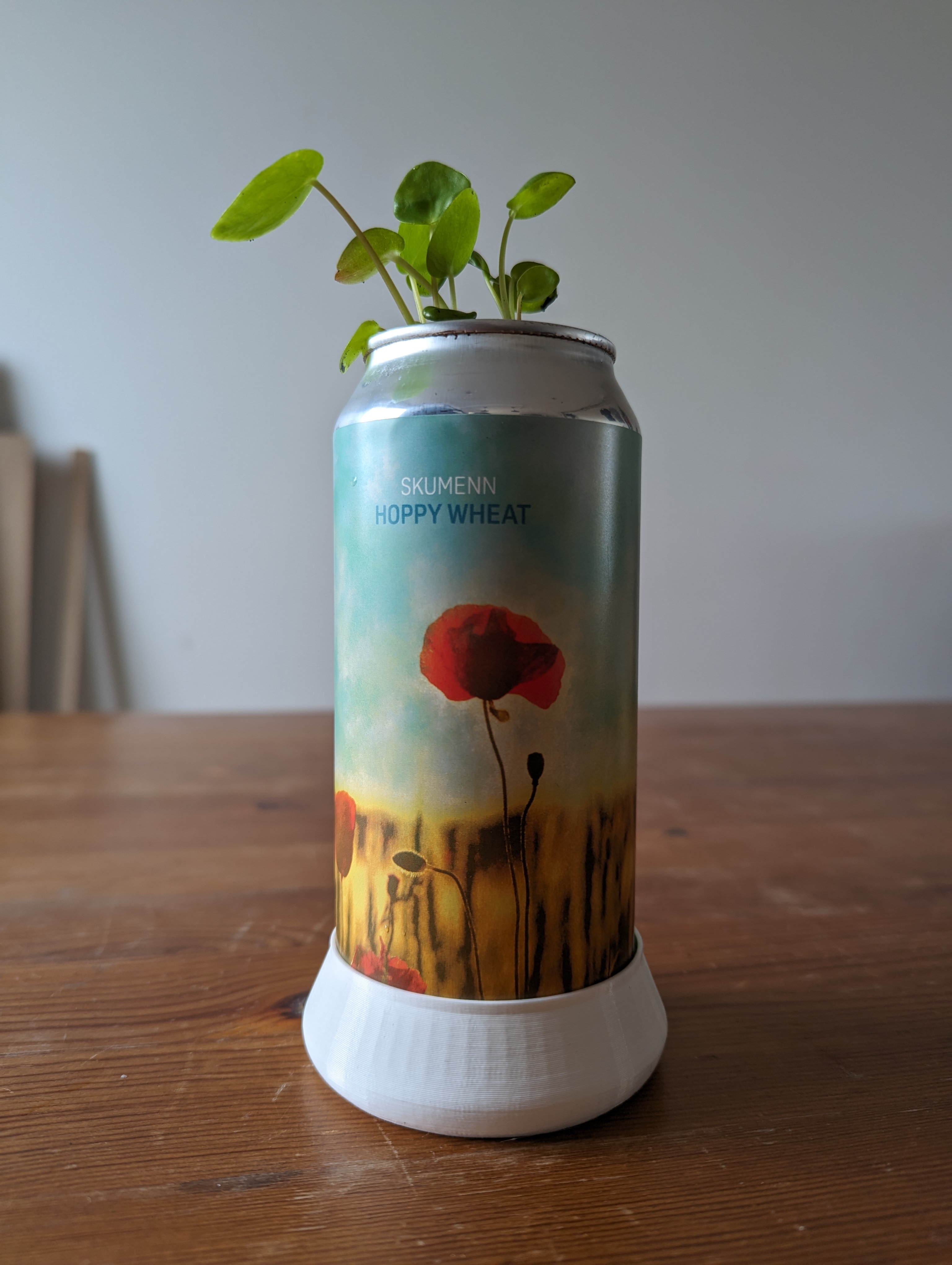 Watering tray for beer can planter. by pebeho | Download free STL model ...
