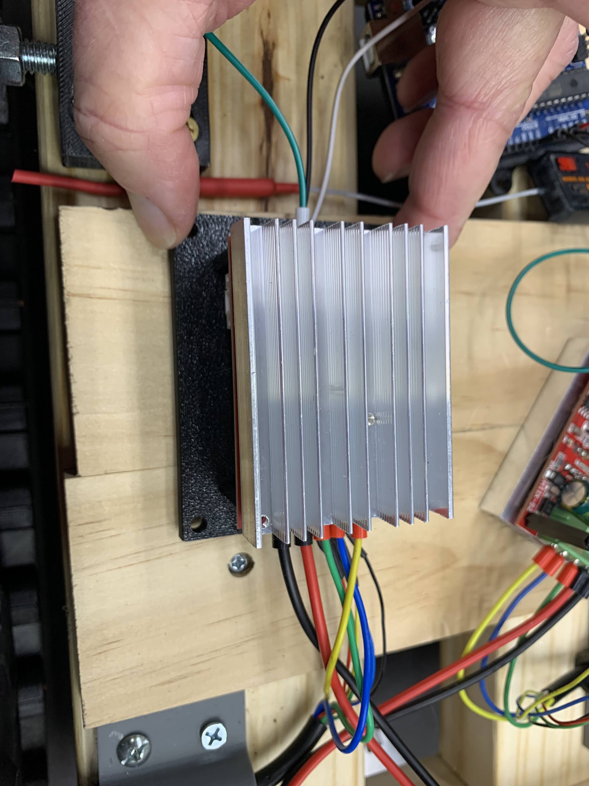Mount for RioRand 350W 6-60V PWM DC Brushless Electric Motor Speed ...