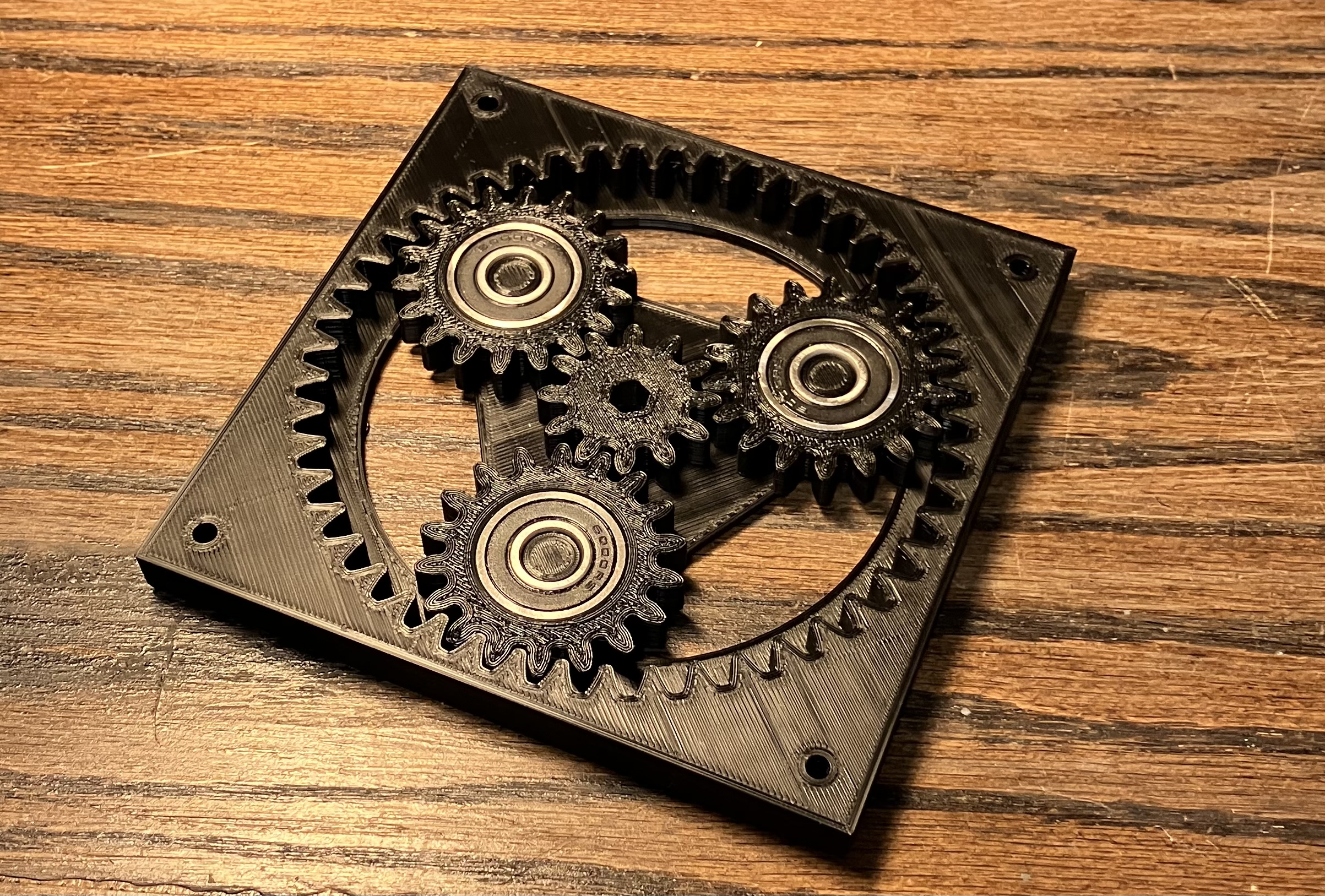 Planetary gears kit with 6000-2rs by yury.dz | Download free STL model ...