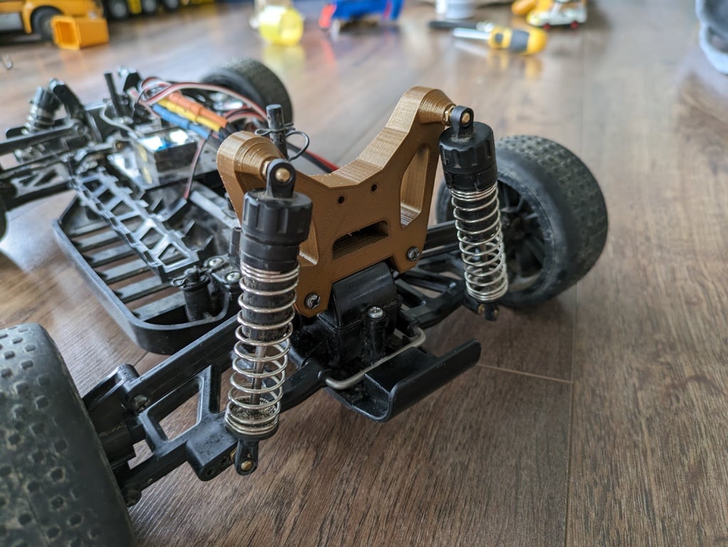 Tamiya DF02 Rear Damper Stay/Rear Shock Tower Replacement by Stefan ...