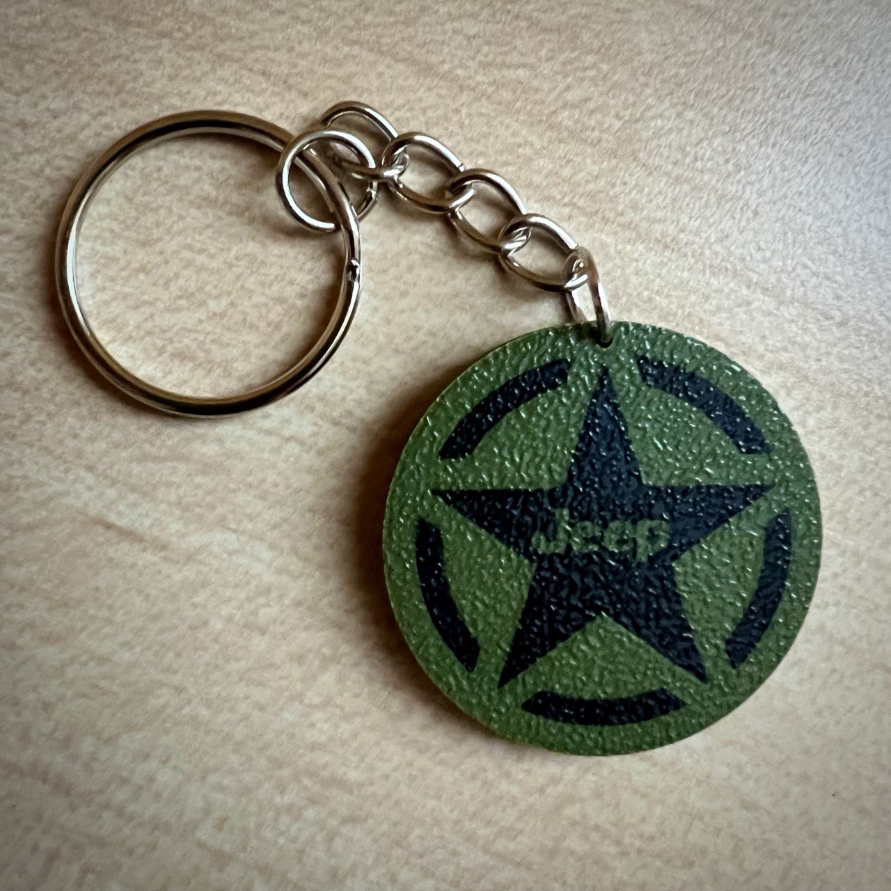 Jeep logo keychain by florinux | Download free STL model | Printables.com