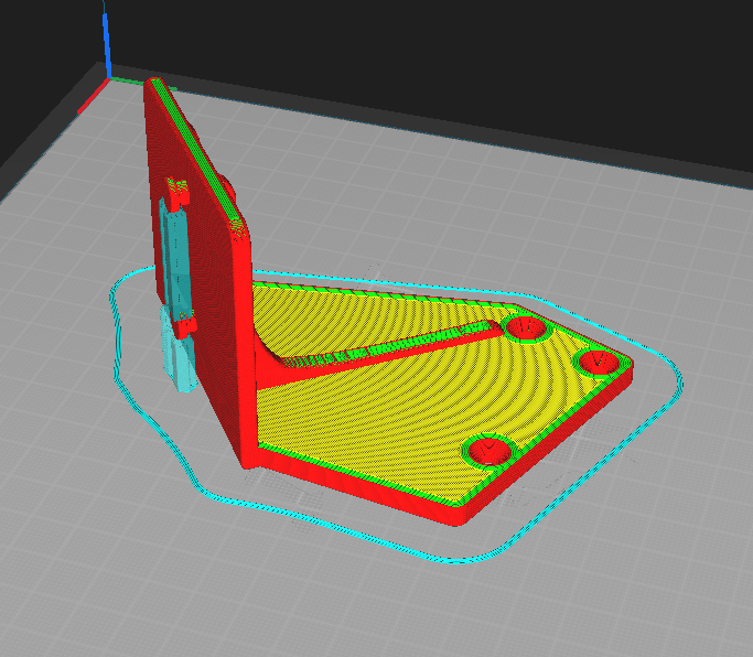 Ender 3 V3 SE KE - Horizontal Screen mount (for Guppy Screen) by phil k ...