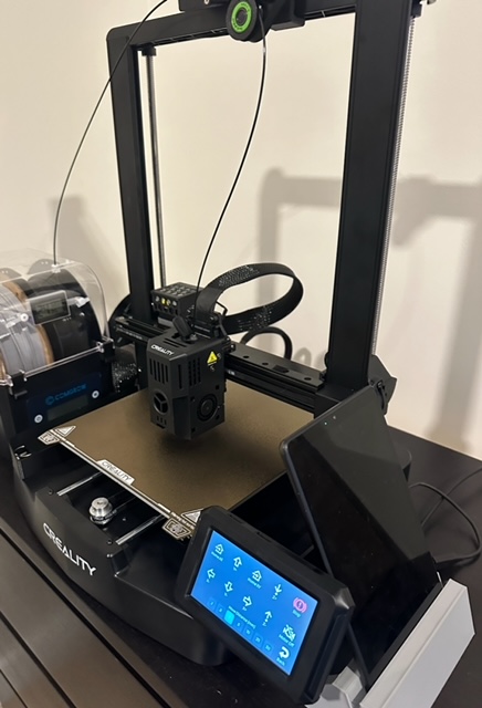 Ender 3 V3 SE KE - Horizontal Screen mount (for Guppy Screen) by phil k ...
