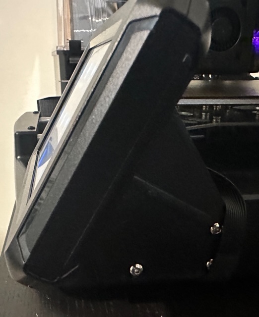 Ender 3 V3 SE KE - Horizontal Screen mount (for Guppy Screen) by phil k ...