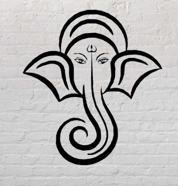 GANESHA: 2D WALL ART by 3D Personalized Prints | Download free STL ...