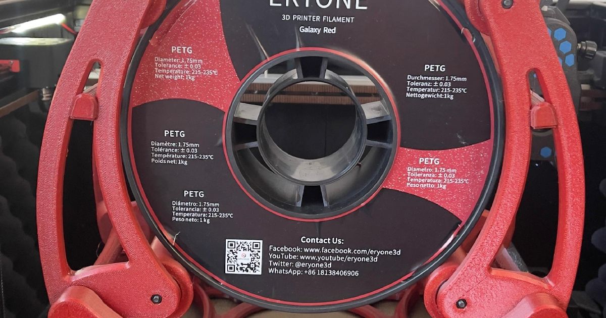 1 to 5 kg Mega Anti-Tangle Spool Holder por Nadir | Descargar modelo ...