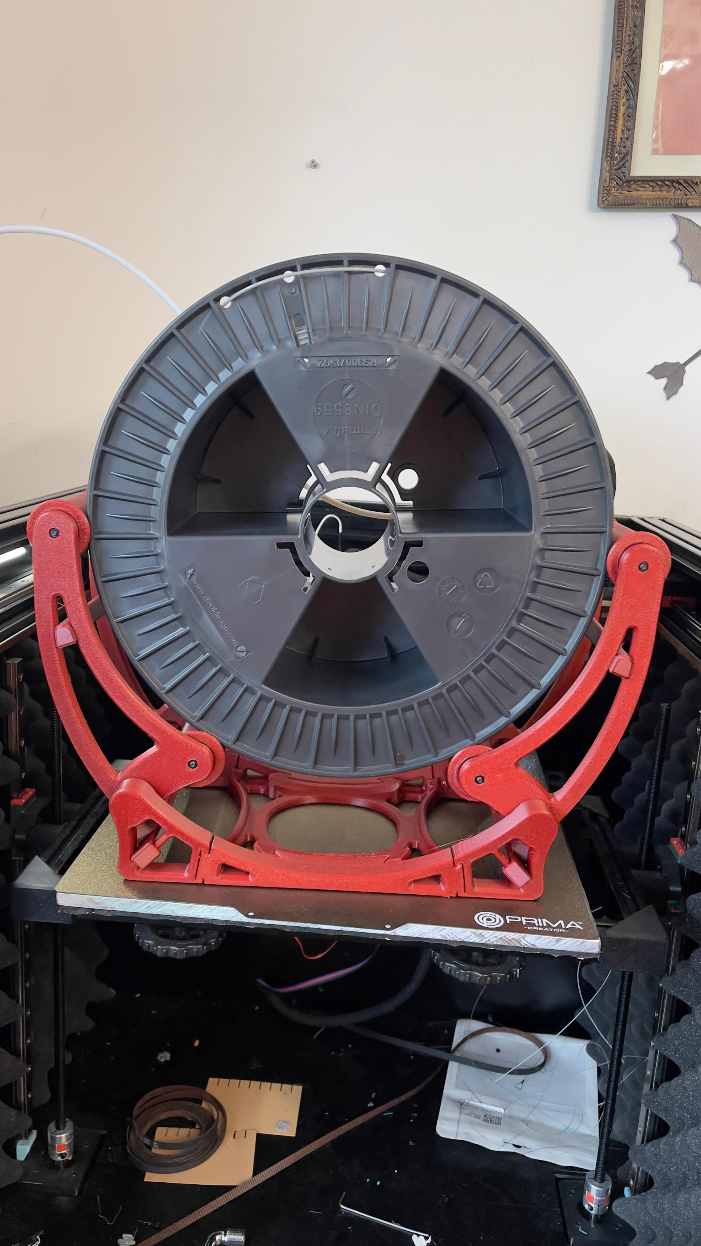 1 to 5 kg Mega Anti-Tangle Spool Holder por Nadir | Descargar modelo ...