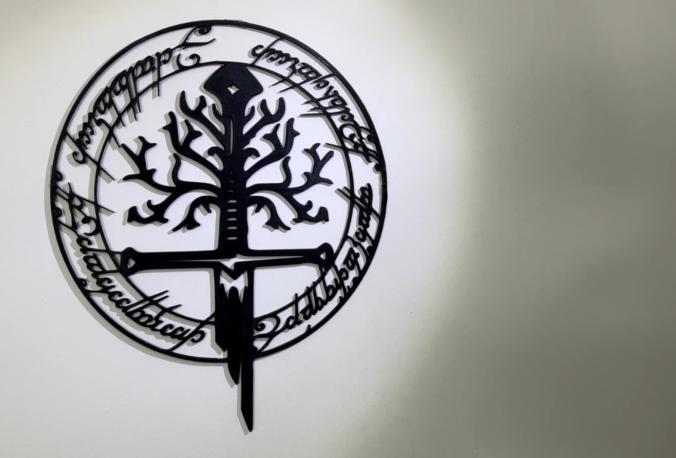 LOTR Anduril Wall Art par Triton Print | Téléchargez gratuitement un ...