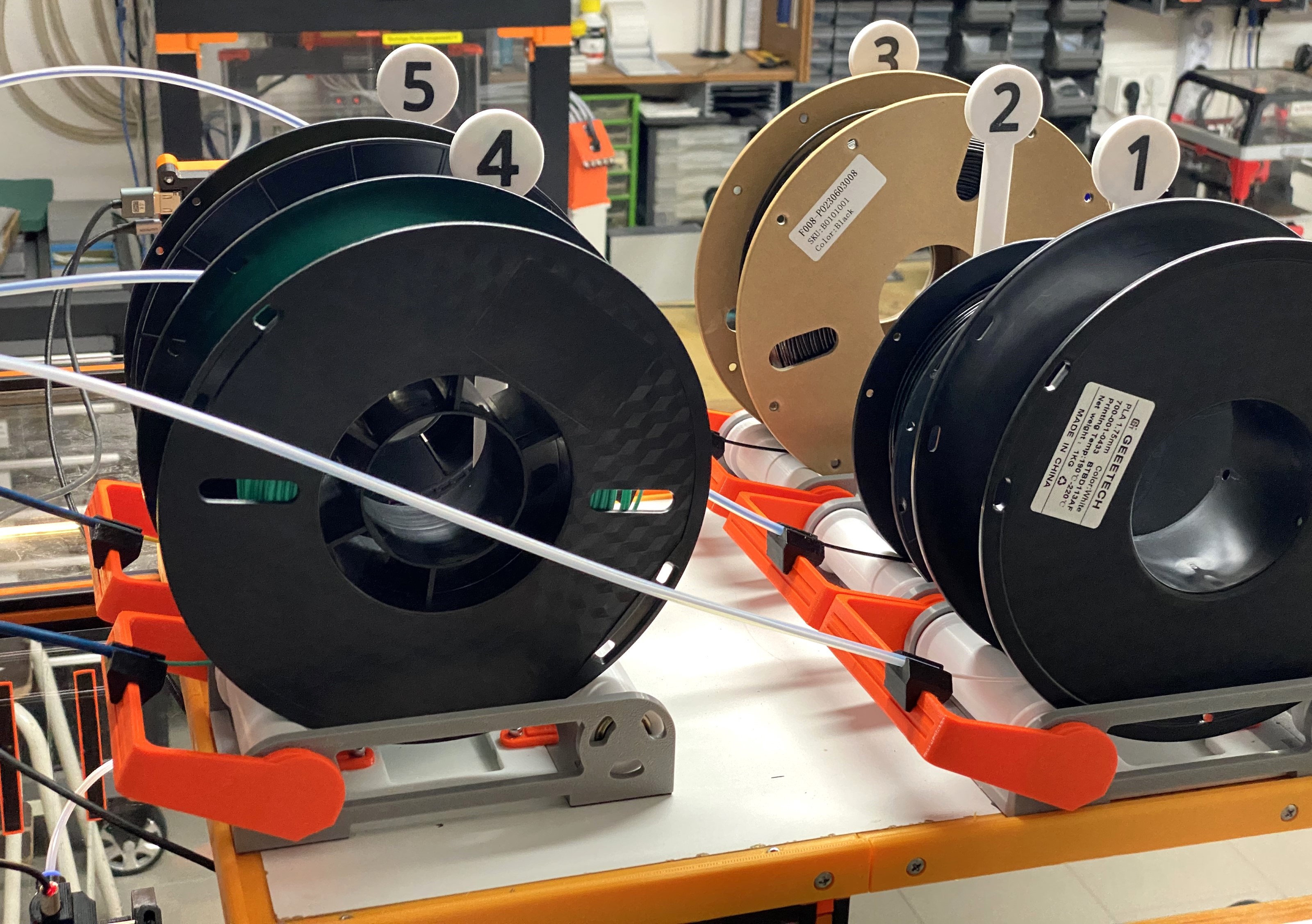 Filament Flags for Multimaterial Systems (MMU2, MMU3, ERCF) by Tritschi ...