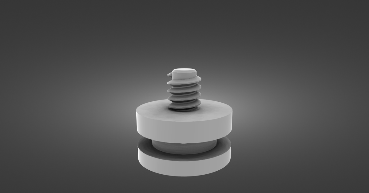 Jonsbo N2 HDD Mounting Screw by xGIMx | Download free STL model ...