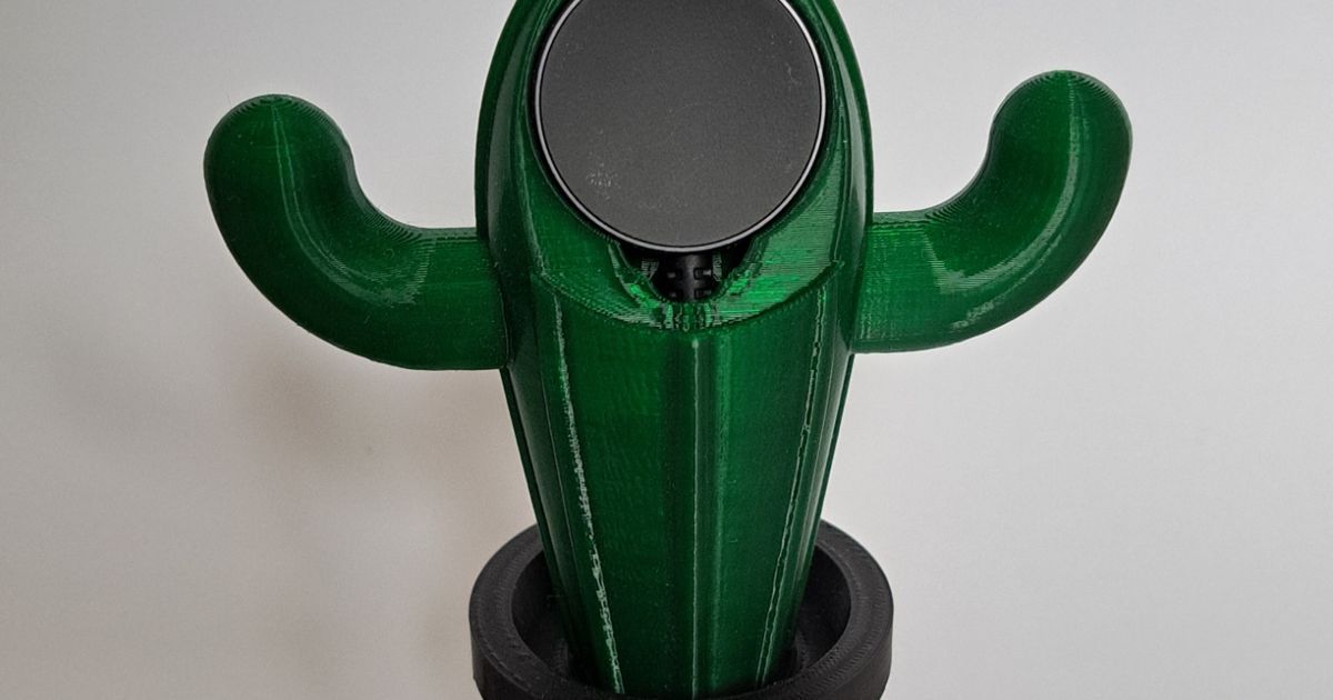 Cactus-shaped Galaxy Watch charger stand by Bartosz Wójcik | Download ...