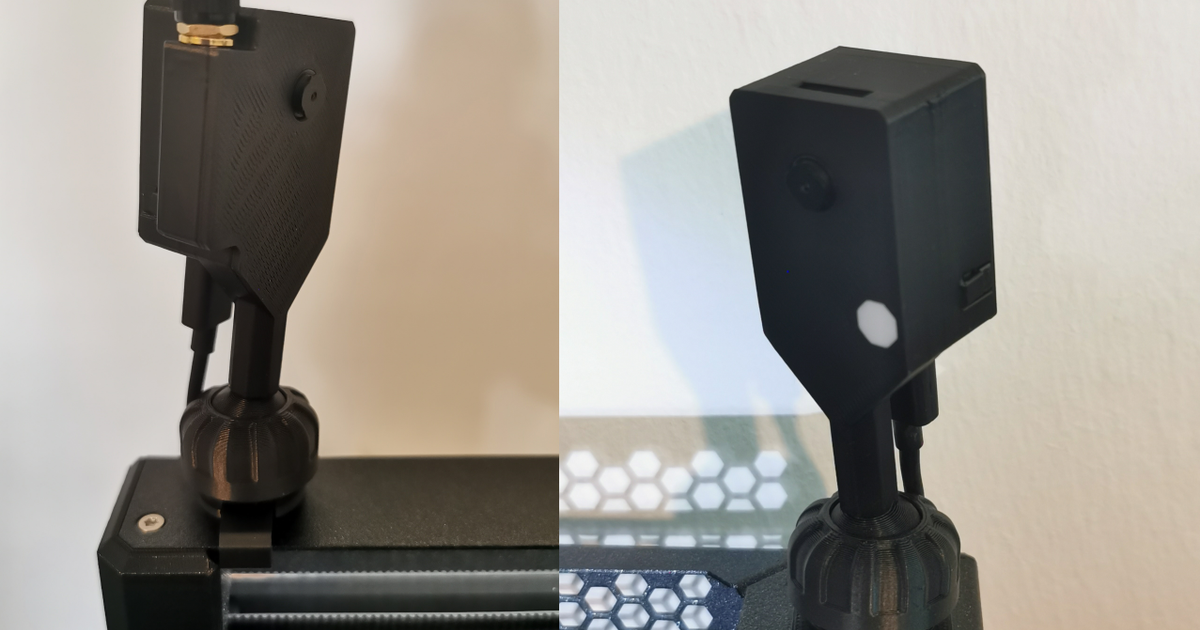 Prusa XL ESP32 CAM Mount (no Hardware) by Finnwho | Download free STL ...
