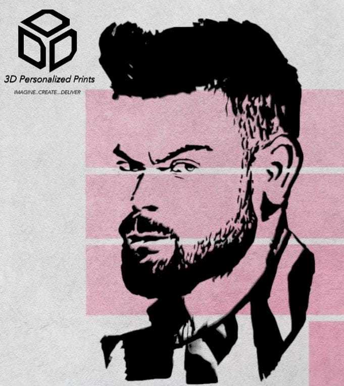 KING KOHLI: CAPTIVATING 2D WALL ART CELEBRATING CRICKET LEGEND VIRAT ...