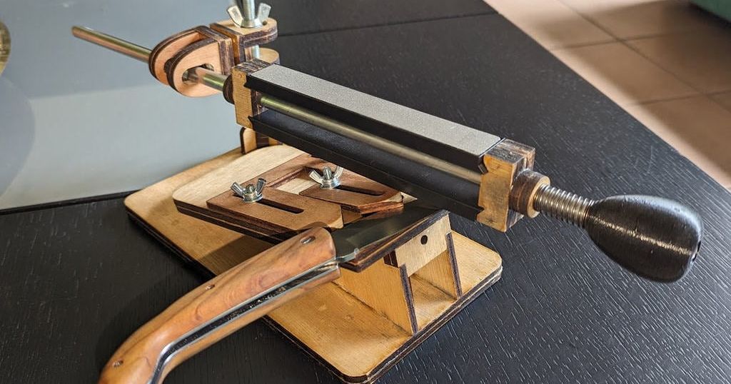 Laser Cut - knife sharpener by freedom2000 | Download free STL model ...