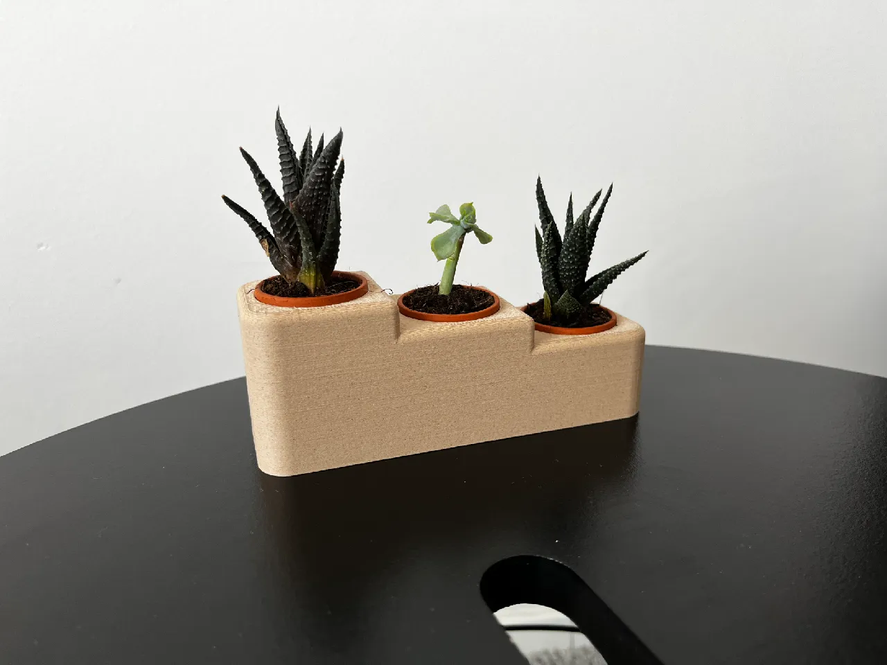Parametric Flower Pot for 3 Plants by Adam | Download free STL model ...