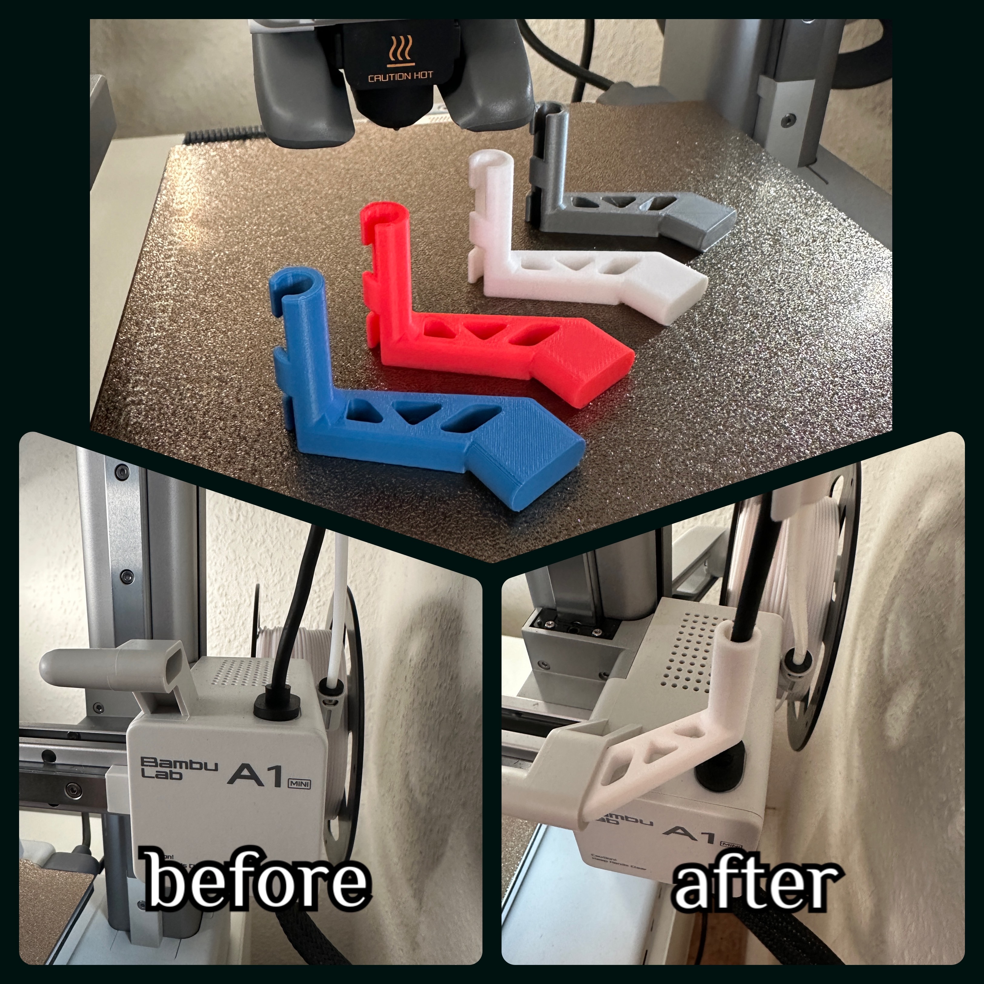 cable routing A1mini / Kabelführung A1mini by Tom | Download free STL ...