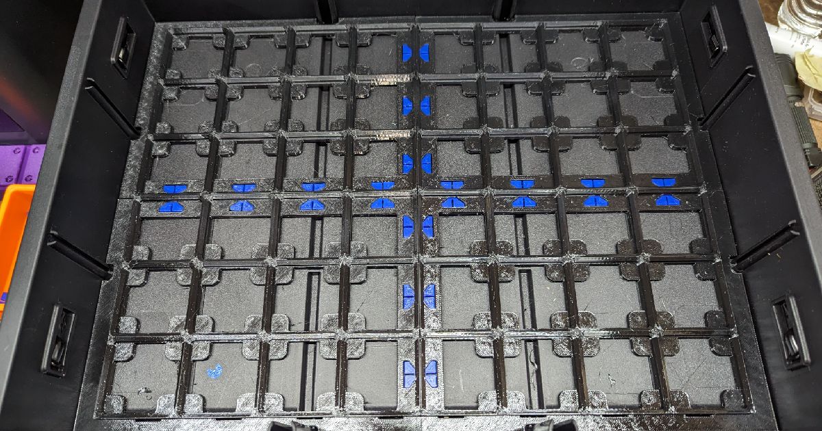 HART Stack System drawer baseplates for Gridfinity Bins by FPV Smitty ...