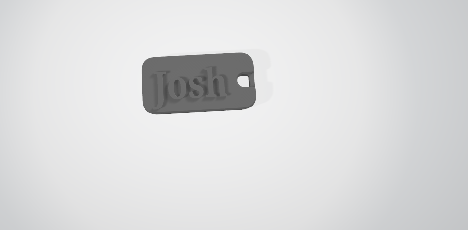 Custom whistle with the name Josh by austin simon | Download free STL ...