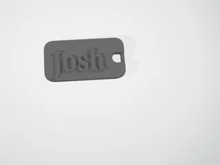 Custom whistle with the name Josh by austin simon | Download free STL ...