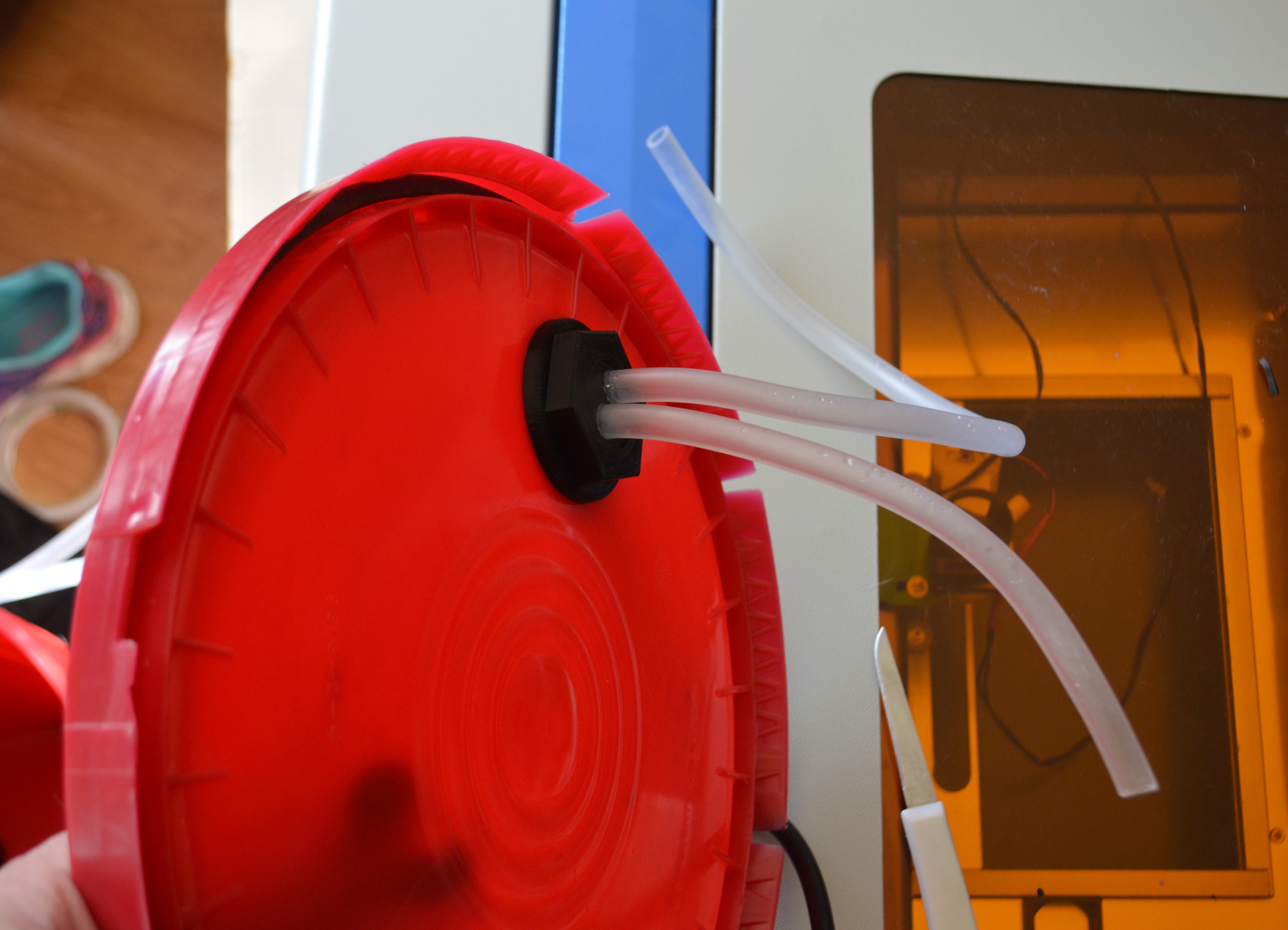 K40 Laser Sealed Water Reservoir Ports by cg.mllr100 | Download free ...